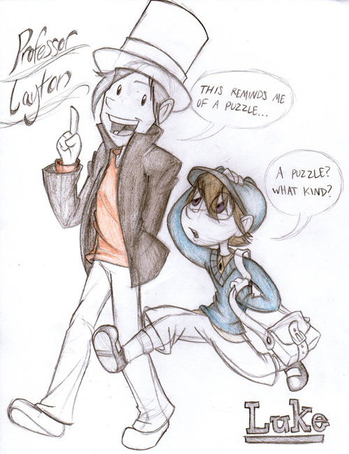 Fans arts de la semaine #4 : Professeur Layton - Blogamer.fr